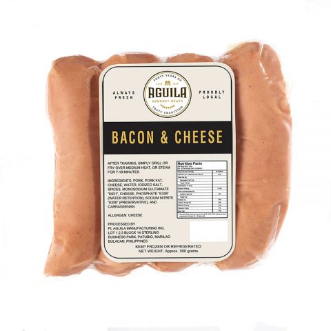 Country Style Bacon (500g) - PL Aguila Manufacturing Inc.