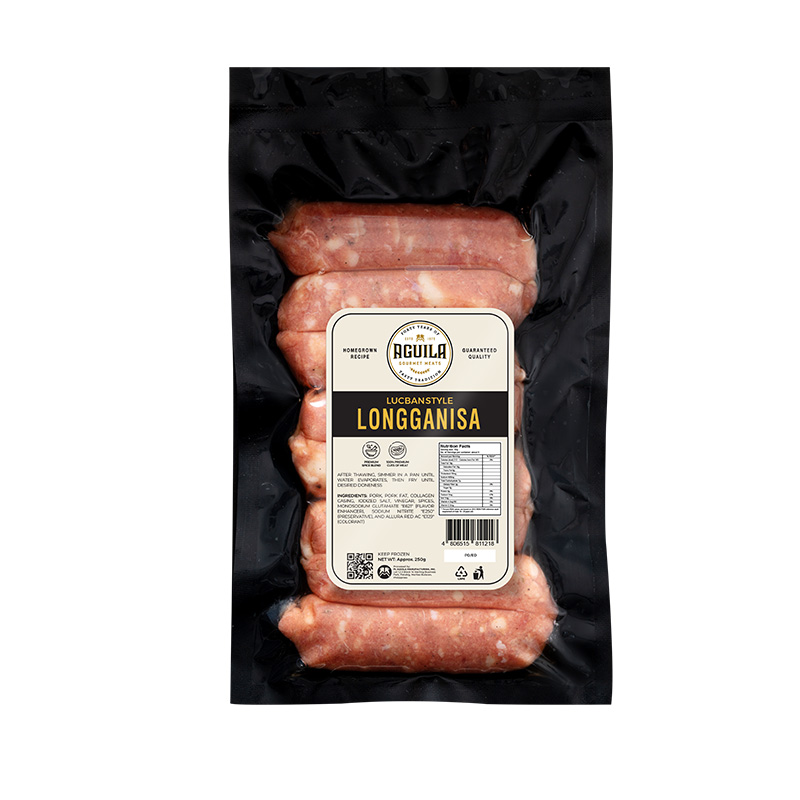 Lucban Longganisa (250g) - PL Aguila Manufacturing Inc.