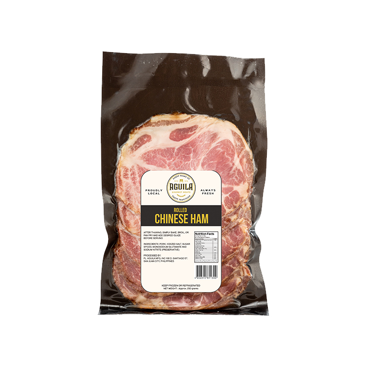 Chinese Rolled Ham (250g) - PL Aguila Manufacturing Inc.